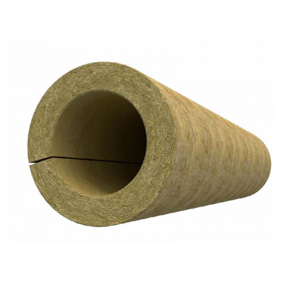 Rockwool 320586 Fire Tube Foiled 114mm od x 90mm x 1000mm