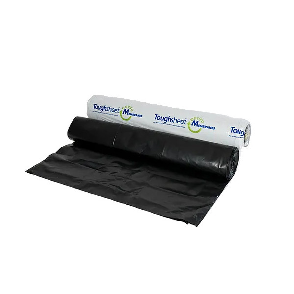 Franker Mercer BBA Polythene 300mu 4m x 25m Black