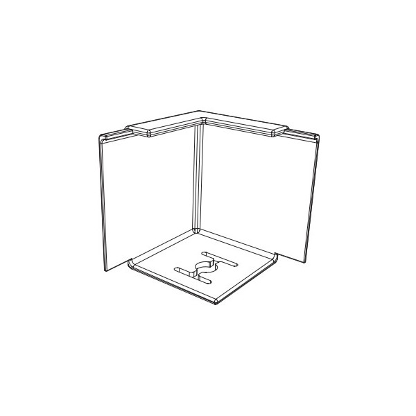 Ecophon 26301177 Thinline Corner White (4)