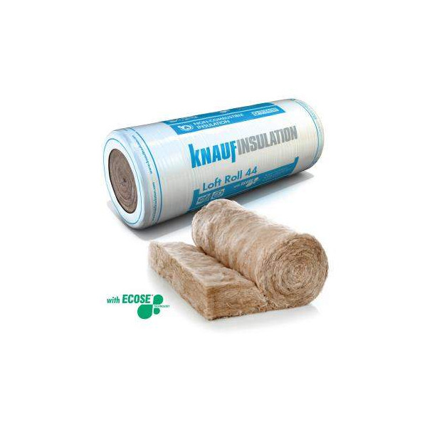 Knauf 2404161 Ready Cut Loft Roll 44 100mm x 2x570mm x 12.18m